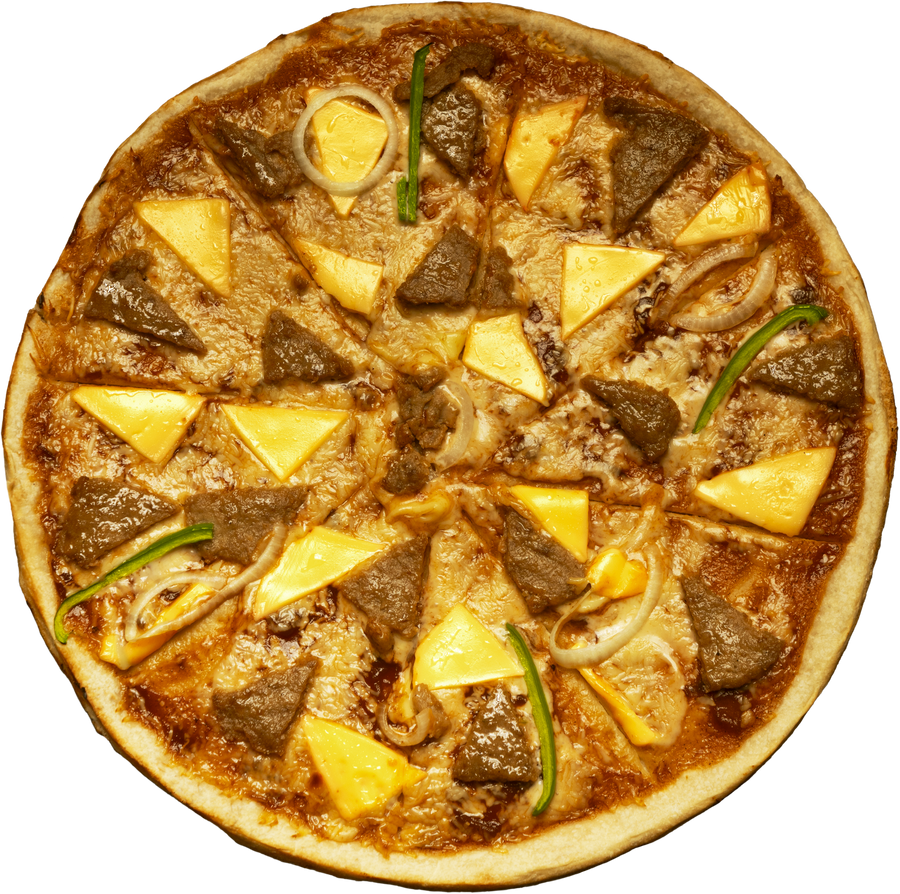Cheesy Burger – 3M Pizza